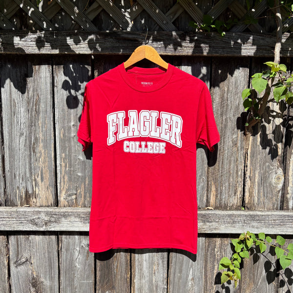 Red Flagler College T-Shirt - Flagler's Legacy