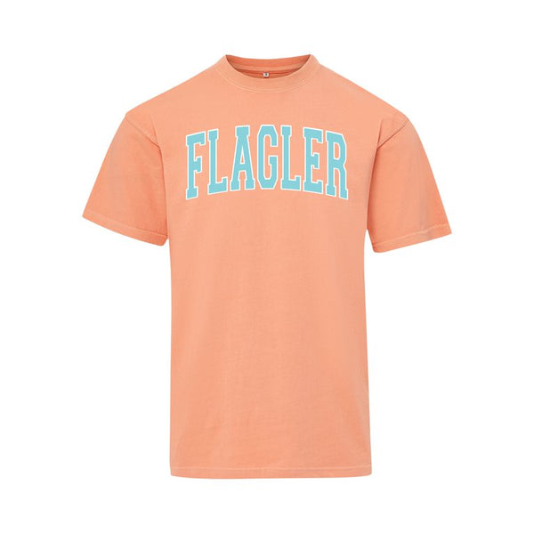 Tangerine Flagler Coastal Color T-Shirt - Flagler's Legacy